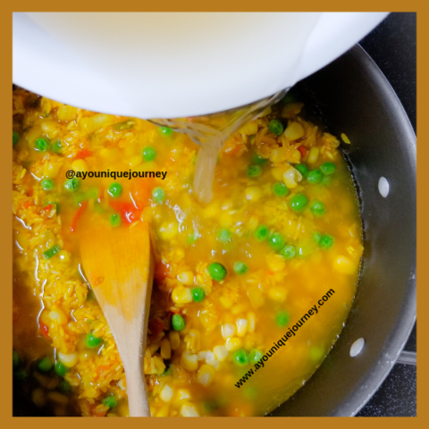 A simple and easy Yellow Rice dish - A YouNique Journey