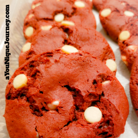 Red Velvet Cookies: Soft & Chewy - A YouNique Journey