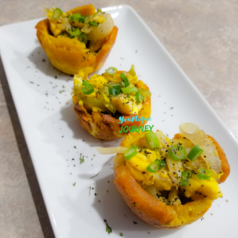 Plantain Cups Appetizers - A YouNique Journey