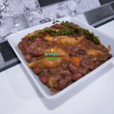 Jamaican Vegan Stew Peas - A YouNique Journey