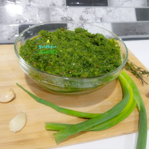 Caribbean Green Seasoning - A YouNique Journey
