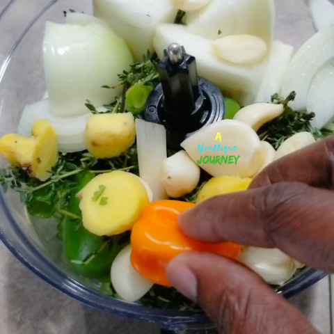 Caribbean Green Seasoning - A YouNique Journey